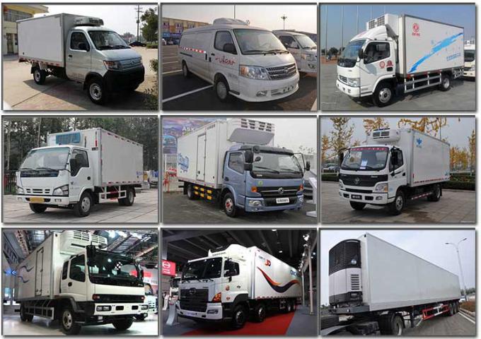 ISUZU ELF 98hp 4 tonnes de camion de livraison réfrigéré